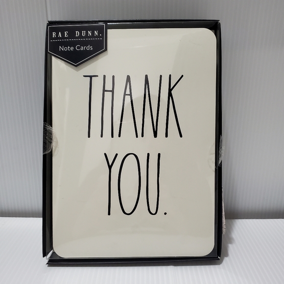 Rae Dunn | Party Supplies | Rae Dunn Thank You Note Cards | Poshmark